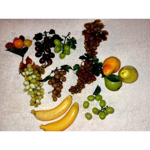Unbranded | Kitchen | Vintage Fruit Plastic Rubber Faux Realistic Life ...